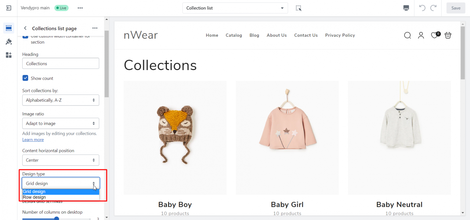 How To Manage Collection List Page In Shopify Zemez Support