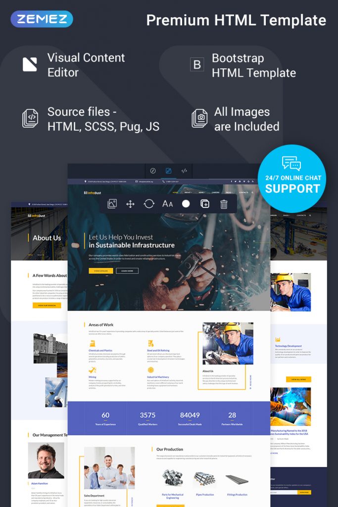 Gas & Oil Templates Archives - Zemez HTML