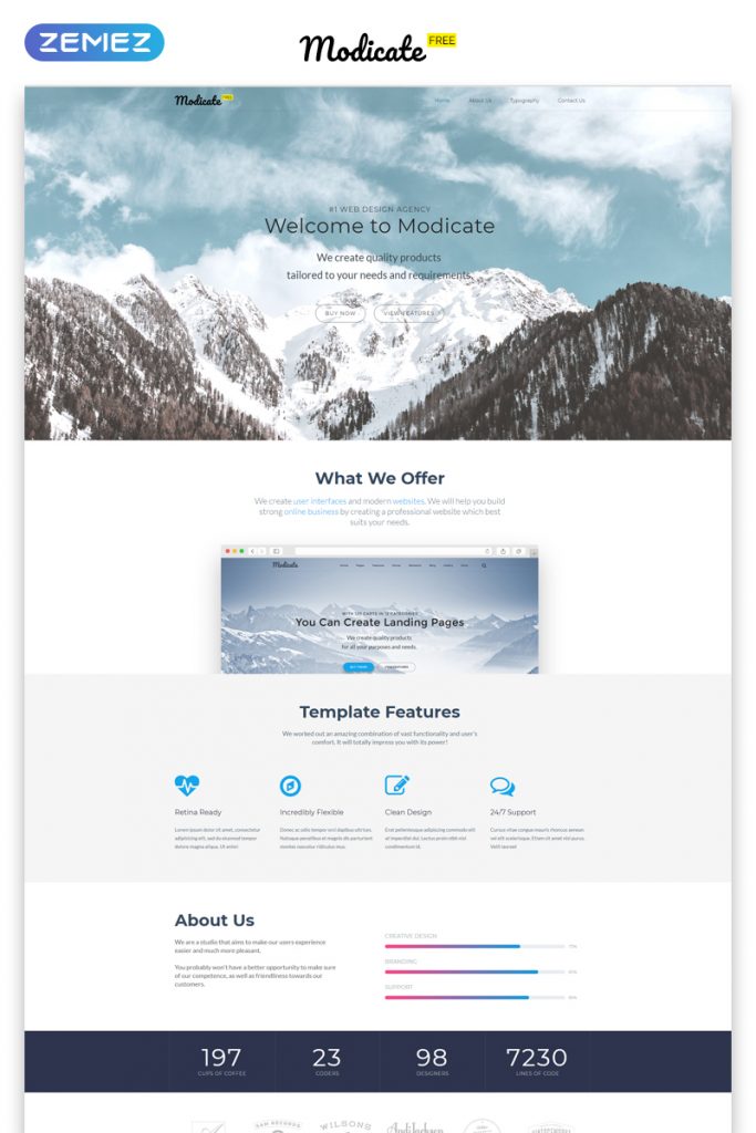 Themes Archive - Zemez HTML