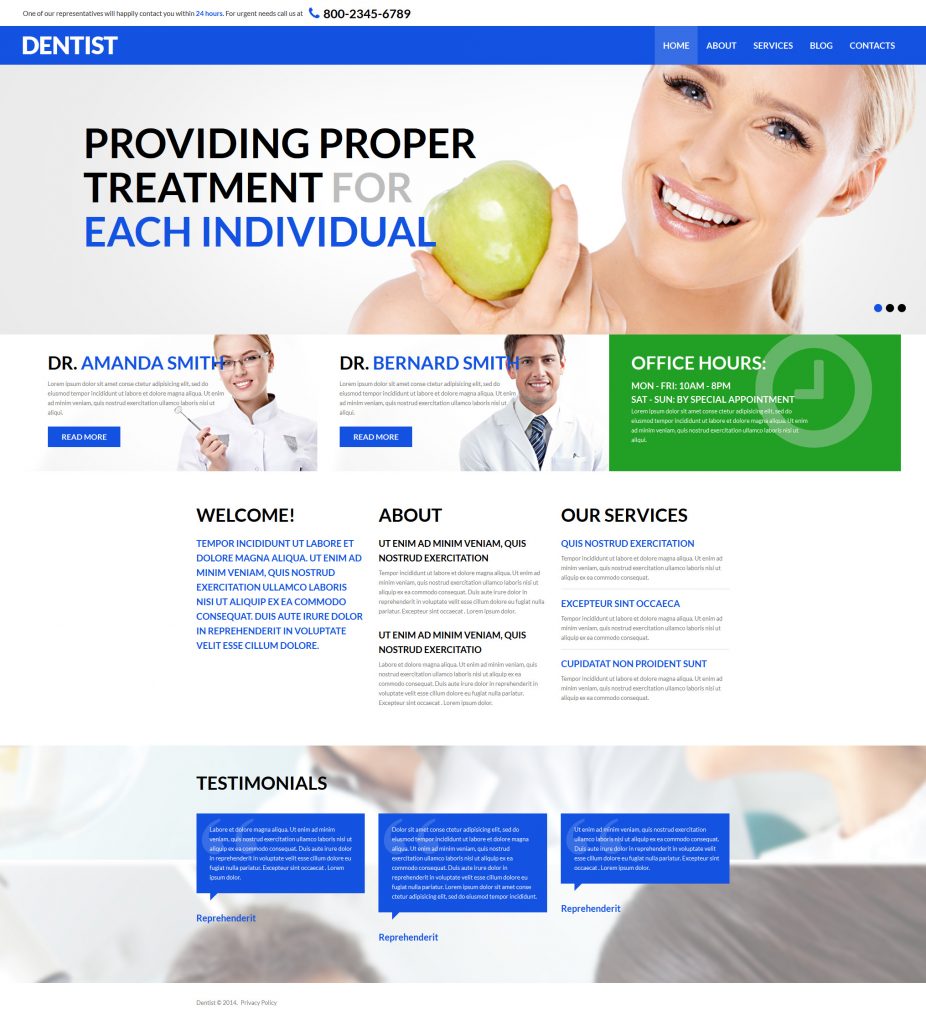 Dentistry Templates Archives - Zemez Joomla