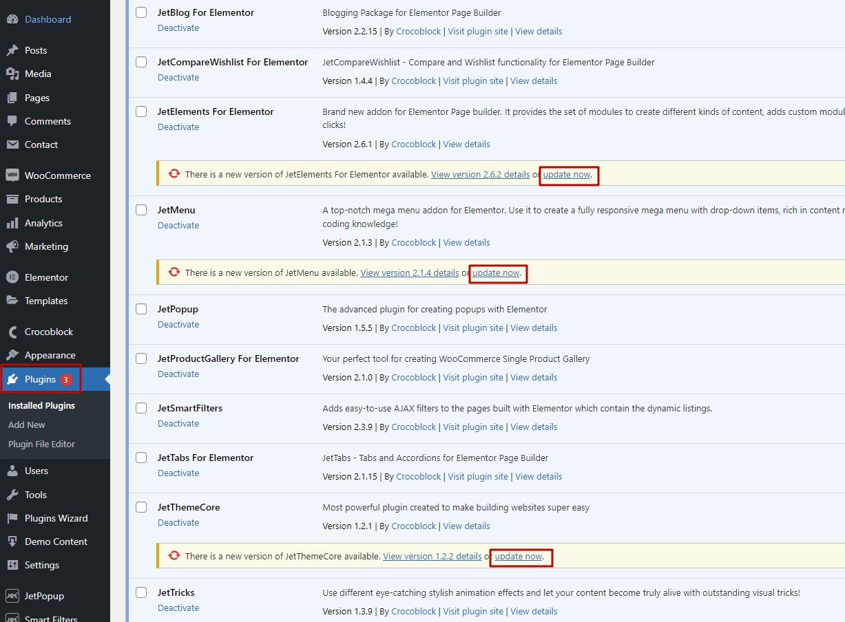 How to activate and update Jet Plugins (license key) - Zemez Support