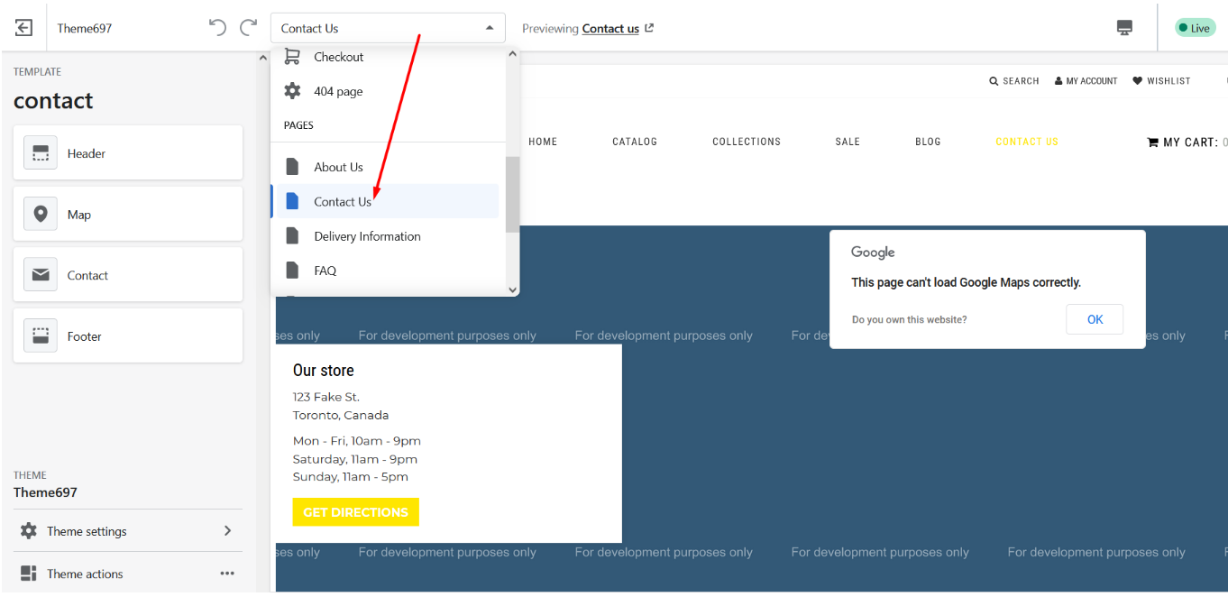 How To Add Demo Pages To Shopify Store Zemez Support