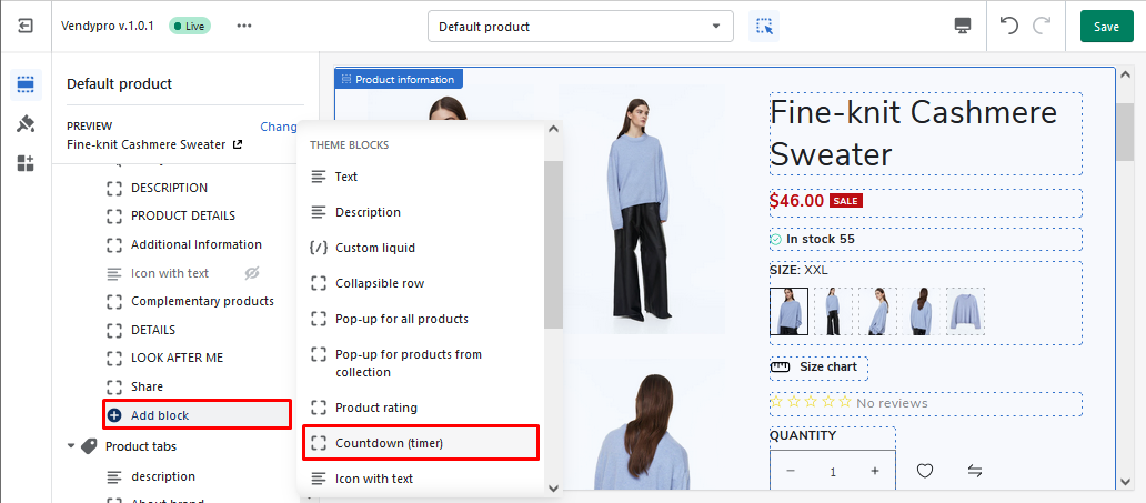 How To Add A Product Timer Countdown In Shopify Using Metafields Zemez Support