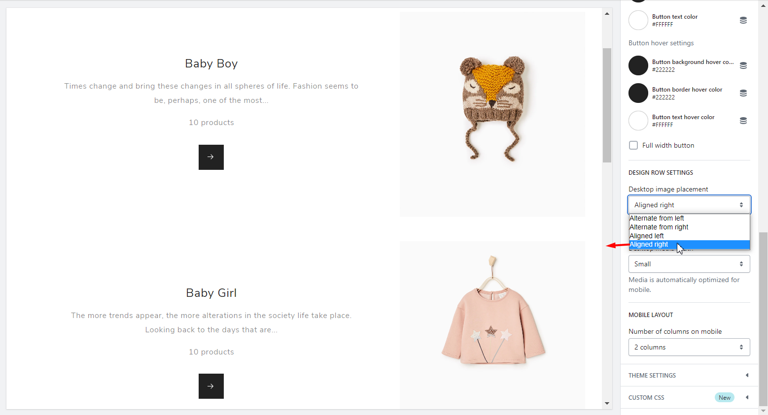 How to manage Collection List Page in Shopify? - Zemez Support