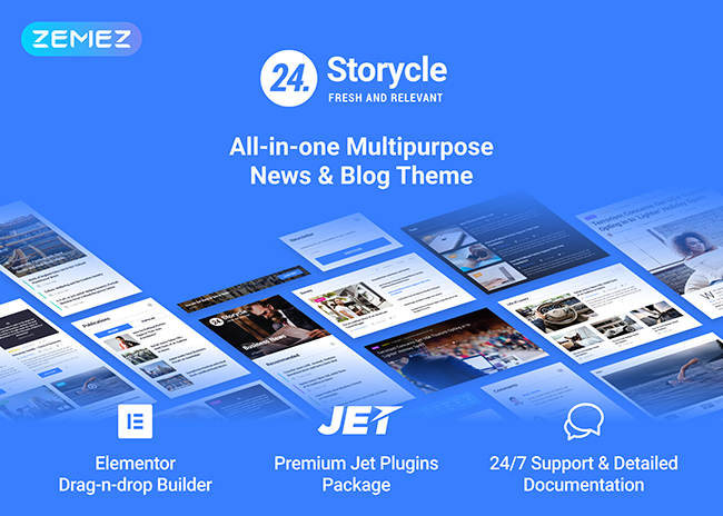 Zemez WordPress Themes for Better Website Building