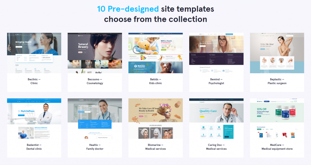 Multipurpose Medical WordPress Theme - BeClinic - Zemez