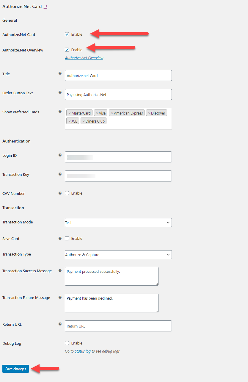 Authorize.net WooCommerce Integration in a Few Steps