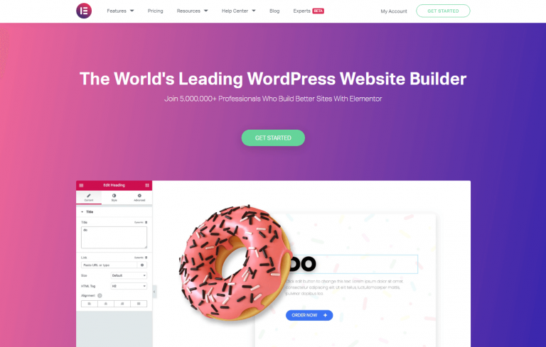 Start with WordPress Elementor Templates and Monstroid2