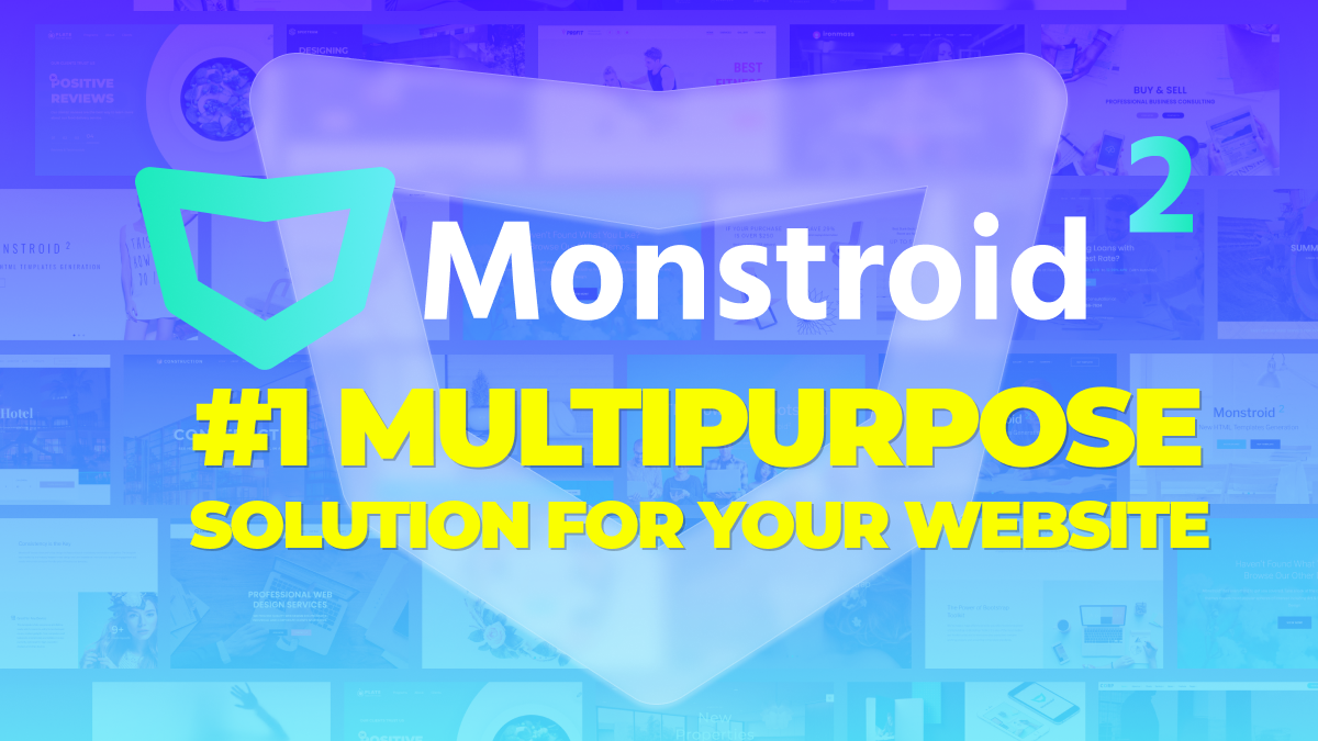 Monstroid2 Theme: A Multipurpose Solution for Any Platform - Zemez