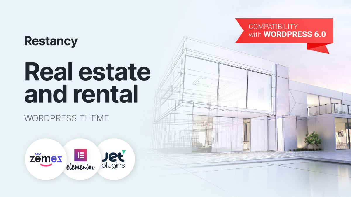 Restancy - Real Estate and Rental WordPress Theme - Zemez
